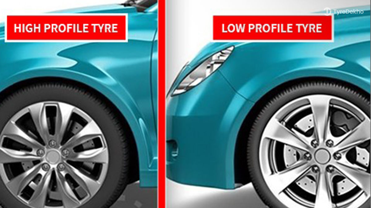 Low Profile Tyre Vs High Profile Tyre: Explained In Details
