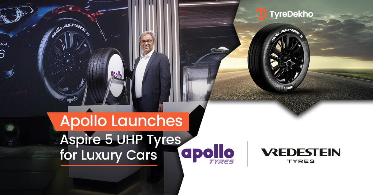 Apollo Launches Aspire 5 UHP Tyres for Luxury Cars