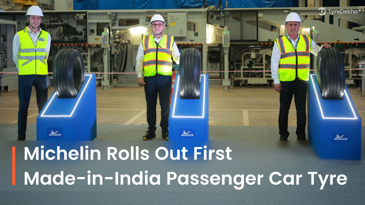 First Made-in-India Passenger Car Tyre Rolls Out