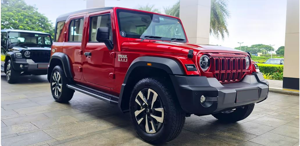 Mahindra Thar Roxx Launched In India, Gets Rugged MRF Wanderer A/T Tyres