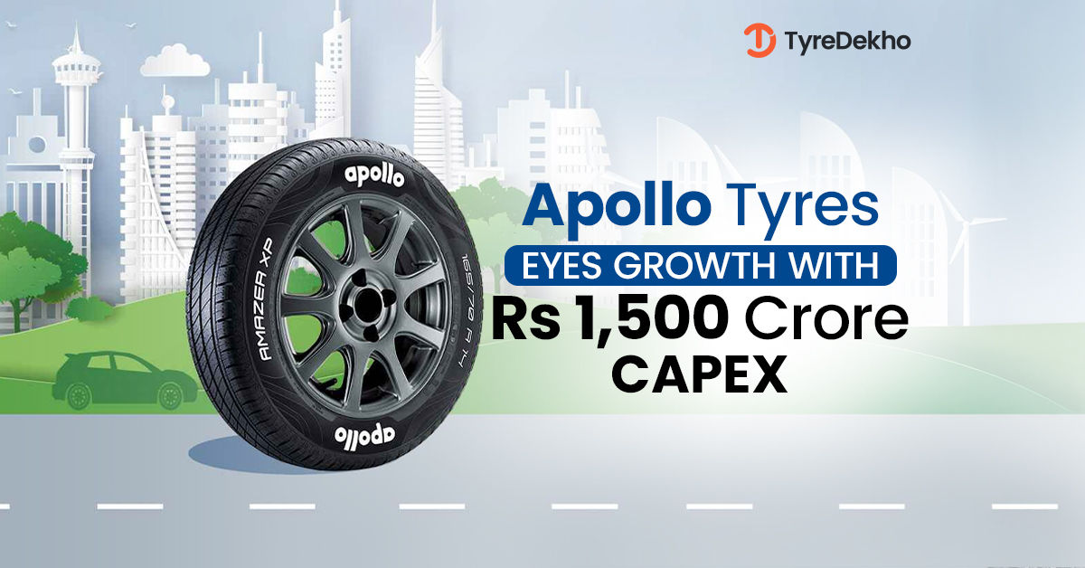 Apollo Tyres Eyes Growth With Rs 1,500 Crore Capex