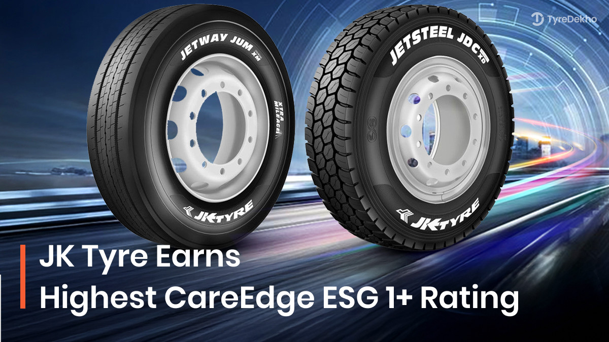 JK Tyre secures top-notch CareEdge ESG 1+ rating
