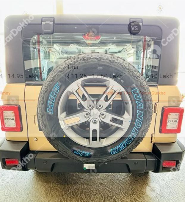 Mahindra Thar Earth Edition Goes On Sale At Rs 15.40 Lakh, Gets MRF ...