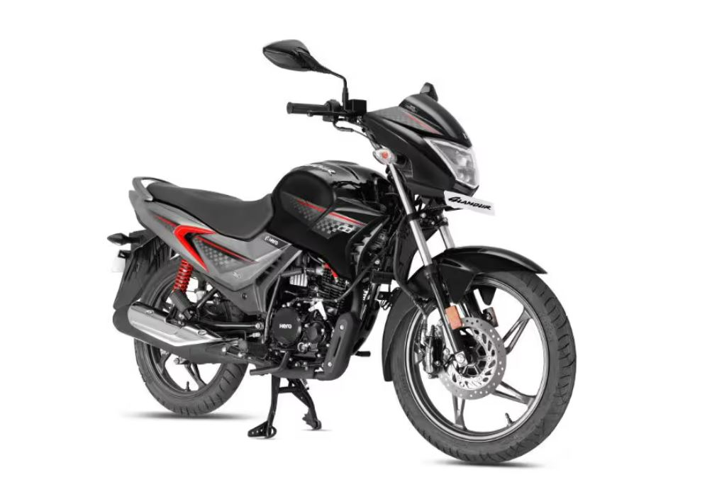 Hero Glamour 2024 Updated With New Features: Gets MRF Zapper Q Tyres