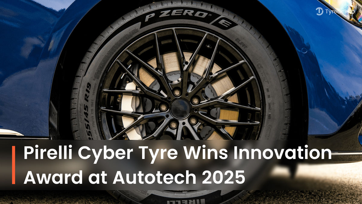 Pirelli Cyber Tyre Wins Innovation Award at Autotech 2025