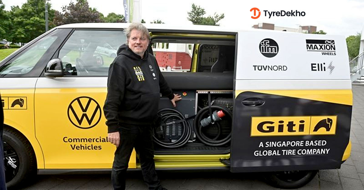 Giti Tyre Featuring VW ID. Buzz Attempts To Create A World Record