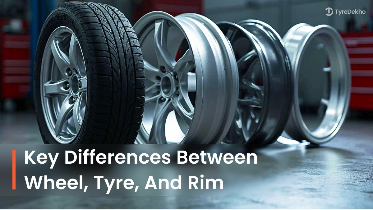 Key Differences Between Wheel, Tyre, And Rim