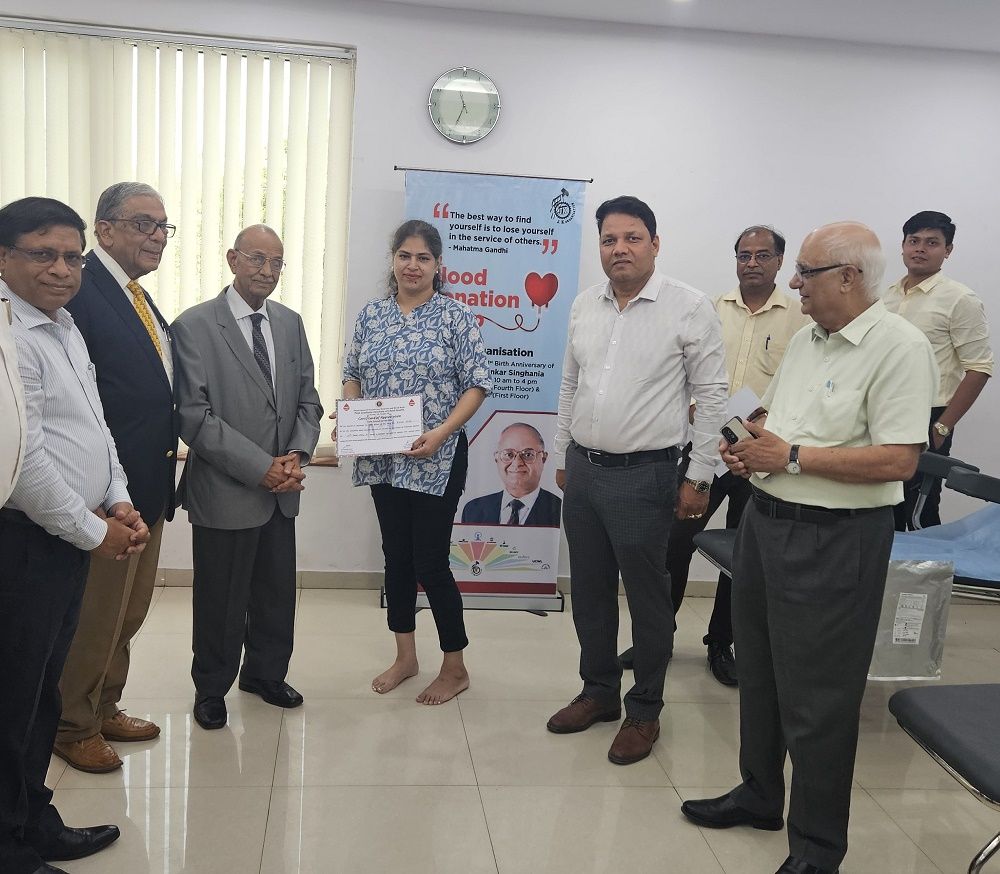 JK Group Companies Conduct Extensive Blood Donation Drive Across India