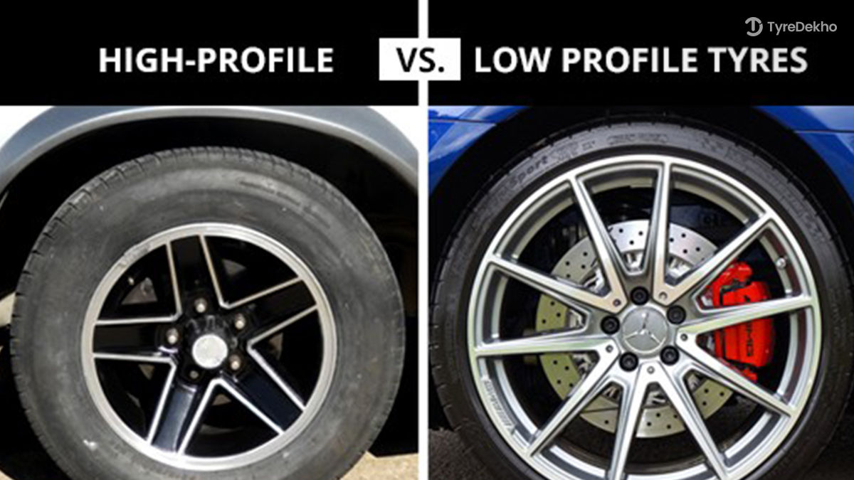 Low Profile Tyre Vs High Profile Tyre: Explained In Details
